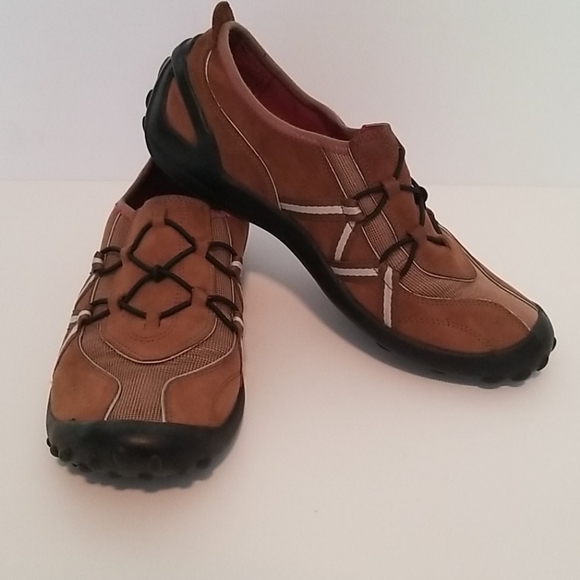 Privo | Shoes | Privo Tan Leather Comfort Walking Shoes Sz 7 | Poshmark